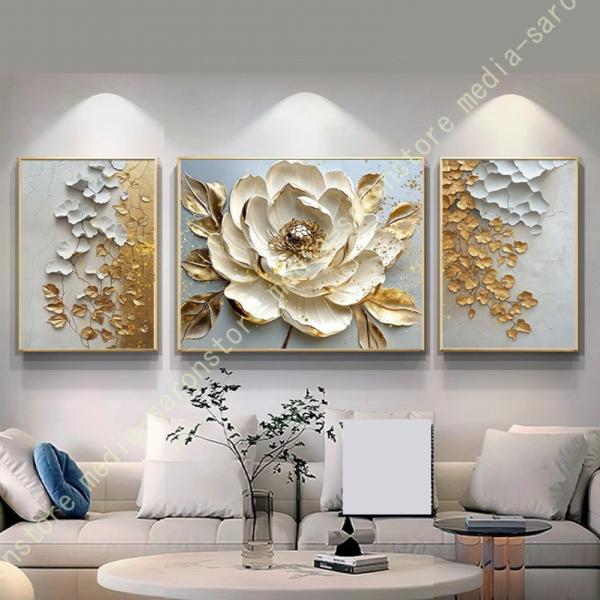 【発売日：2026年01月07日】アートパネル 3枚★【材質】キャンバス 上質できめ細かいキャンバス地を使用、軽くて変形しにくい!キャンバスは、インクジェット出力を採用している!キャンバス地に直接印刷することで、独特の風合いを表現しておりま...