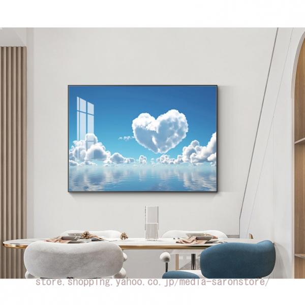 【発売日：2026年01月15日】アートパネル 海 大きい キャンバスアート（木枠付き完成品）■空間の印象を大きく変える効果お部屋全体の雰囲気を一瞬で明るく華やかにできますリビングや玄関などの広い壁面に迫力のある装飾ができますシンプルな白い...
