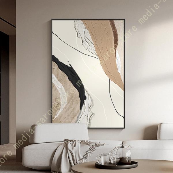 【発売日：2026年01月20日】アートパネル アートボード ポスター キャンバスアート（木枠付き完成品）□過度な装飾がないため、作業や思考に集中しやすい□穏やかな色調と簡潔な形が心を落ち着かせる□ミニマルなデザインが部屋を広く見せる効果■...