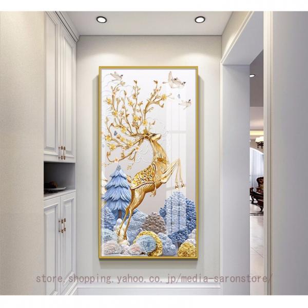 【発売日：2026年01月15日】アートパネル ゴールド キャンバスアート（木枠付き完成品）▼空間の印象を大きく変える効果お部屋全体の雰囲気を一瞬で明るく華やかにできますリビングや玄関などの広い壁面に迫力のある装飾ができますシンプルな白い壁...