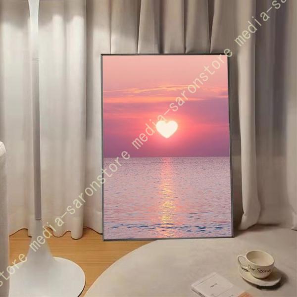 【発売日：2026年01月29日】アートパネル おしゃれ風景画自然の美しさで癒し効果をもたらす材質絵画はインテリアグッズで、耐久性、変色防止機能があります!キャンバスの材質は軽くて丈夫で、処理しやすい!使用シーン自宅のリビング、ダイニング、...