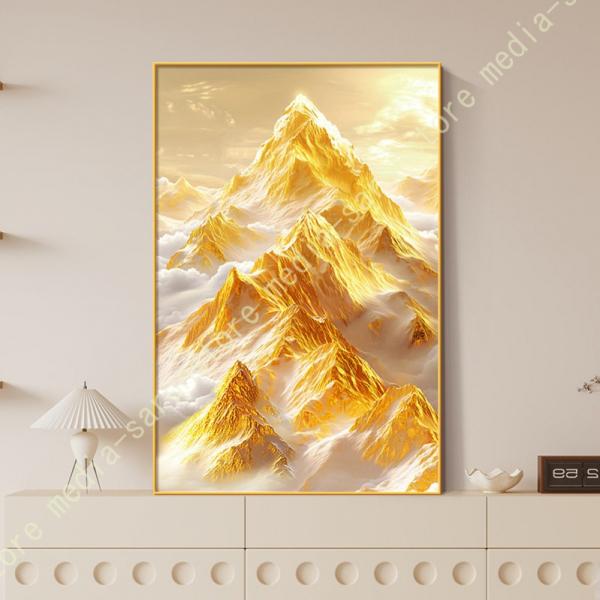 【発売日：2026年01月05日】アートパネル 風水 絵 ポスター 室内を彩り、明るくて華やかな空間に演出してくれるインテリアアイテムでございます▽「風水・開運アート」：ゴールドカラーは風水において「繁栄」や「豊かさ」を象徴し、木をモチーフ...