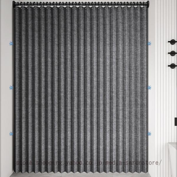 【発売日：2025年10月01日】【間切り＆目隠しの利用】厚手材質でバスルーム以外でもキッチンやリビング、トイレ、子供部屋など目隠しや間仕切りとしても使えます、視覚的には微かの映像で個人プライバシーも守られます!【おすすめ理由】防水防カビの...