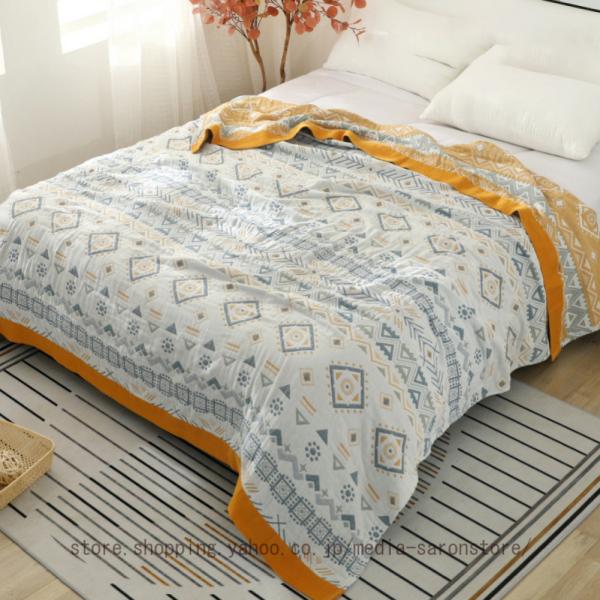 【発売日：2025年09月20日】・素材： 綿100%（100％天然素材）　5重ガーゼ・サイズ：150*200cm、200*230cm・安全性：無蛍光の100%天然素材、ご安心使用ください!・かわいい柄!タオルケットやシーツ代わりとしてのご...