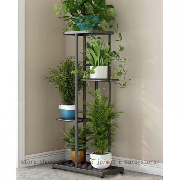 【発売日：2025年10月03日】フラワースタンドおしゃれ 室内 屋外仕樣材質：アイアンサイズ：80*25*45cm　具体的な寸法は写真に示されています! 具体的な寸法は主に種類のもので、図は参考用です!インテリアに室内や玄関、廊下、ベラン...
