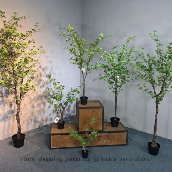 【発売日：2026年02月03日】本物そっくりの質感に優れています!植物の柔らかさや自然な色合いを再現し、遠くから見ると本物と見間違えるほどのリアリズムを持っています! しっかりした構造：固いセメントを入れた植木鉢が底を支え、安定した構えを...