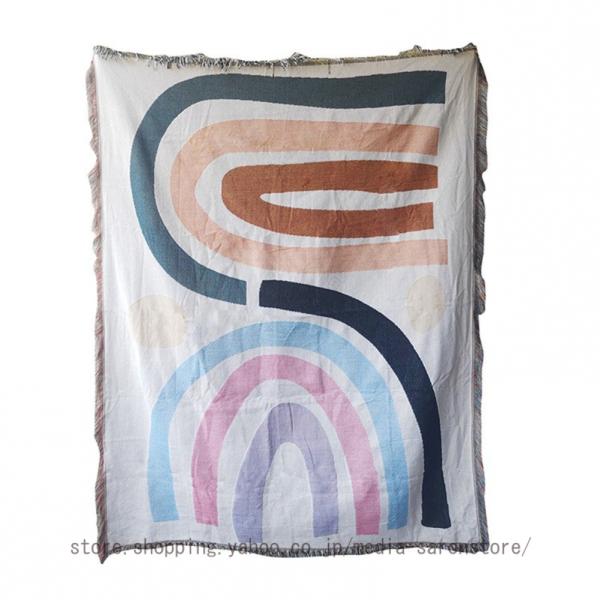 【発売日：2025年10月03日】北欧風ソファーカバー/マルチカバーが登場!シンプル、ポップ、モダン、北欧、どんなタイプのお部屋にも似合うマルチカバーです!【収納便利】軽量で持ち運びが楽々!薄手で小さく折りたたむことができるので、収納しやす...