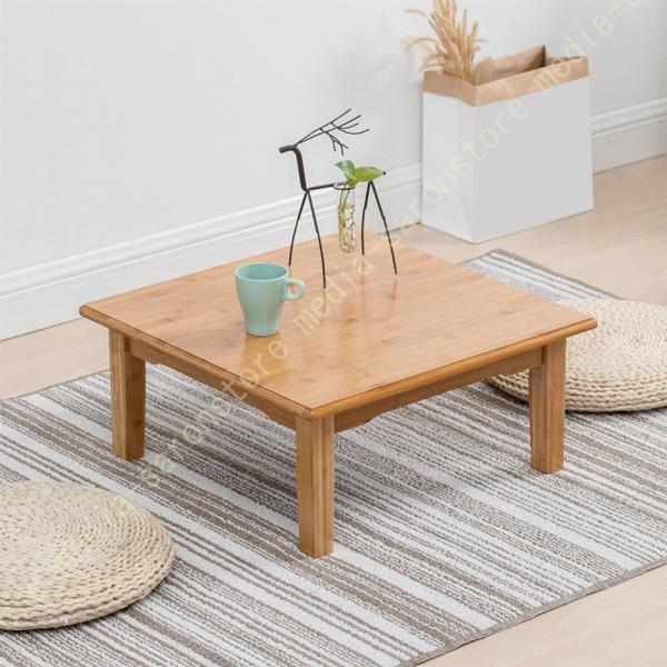 【発売日：2025年12月08日】【高い品質の素材】 このティーテーブルは、表面が滑らかで、摩耗しにくく、傷がつきにくい高い品質の竹素材で作られています! 天板は厚くて丈夫なので、曲がったり割れたりする心配がなく、日常のアイテムをしっかりと...