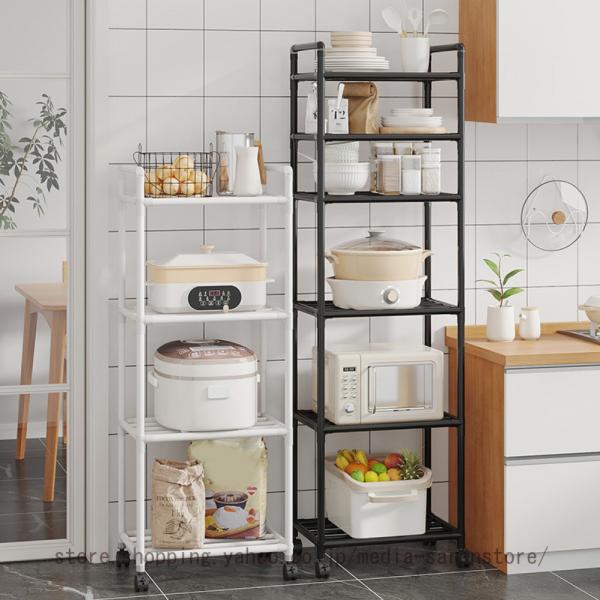 【発売日：2025年09月19日】【キッチンスペースを有効活用】キッチン家電や、調味料、調理器具、食材などをすっきり整理でき、キッチンの限られた空間を無駄なく使って、便利で快適な調理スペース作ります!