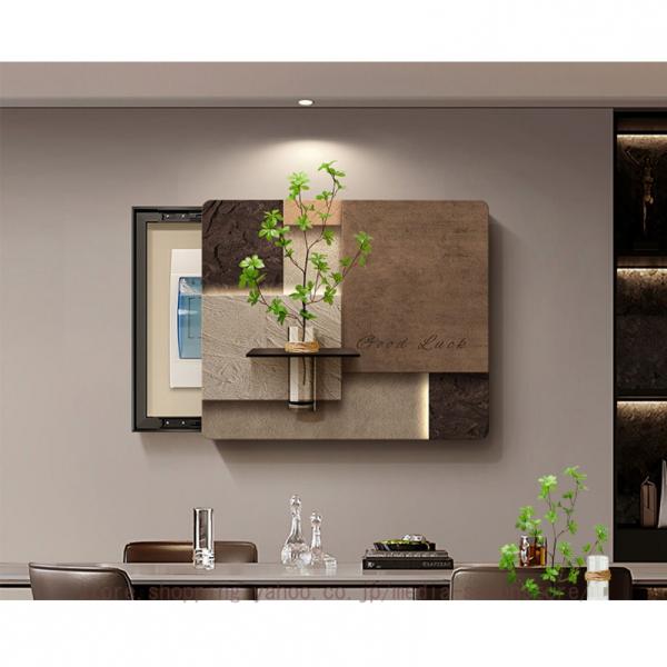 【発売日：2025年12月02日】立体アート+透明花瓶+収納ラック!1、ご購入前にサイズをご確認ください!幅*高約：60*80cm!2、お届け後、ご自身で組み立てていただくのに、壁へのダメージが少ない目隠しピンがお勧めです!3、製品には 置...