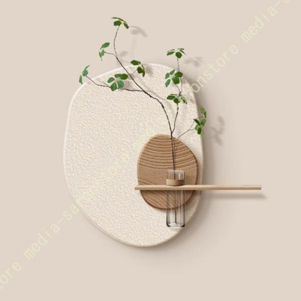 【発売日：2025年12月18日】立体アート+透明花瓶+収納ラック!1、ご購入前にサイズをご確認ください!2、お届け後、ご自身で組み立てていただくのに、壁へのダメージが少ない目隠しピンがお勧めです!3、製品には 置物とライト が付属していな...