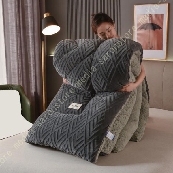 【発売日：2025年09月20日】販売されているのは キルト のみです!→→「冬用の布団には最適」布団の側地は、軽くて暖かいフランネル素材、ふかふかと柔らかい、片面の毛足が8mmもあり、普通品より保温性が目立つです!→→「ふわふわ暖かフラン...