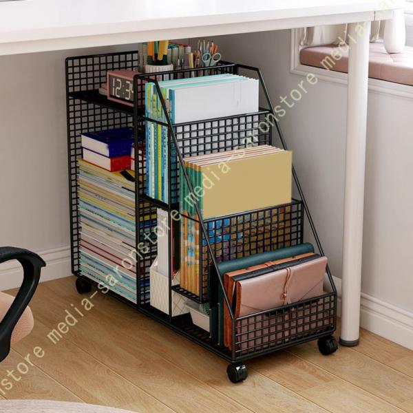 【発売日：2025年12月10日】この収納棚は小学校から中学校,高校、大学、仕事まで最適!そして、絵本棚、オフェス、子供部屋、学生寮、日常収納ラックなどとしても便利です!収納力抜群：教科書、漫画、雑誌、文具など、あらゆるアイテムを一気に整理...