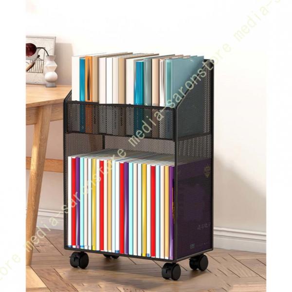 【発売日：2025年12月30日】この本棚は高品質の鉄から作成され、耐荷重が良く、変形しにくく、頑丈で耐久性に優れています!日常的に湿らせた布で軽く拭くだけで簡単に汚れを落とすことができます!オープンラックは、様々なアイテムを整理するのに十...