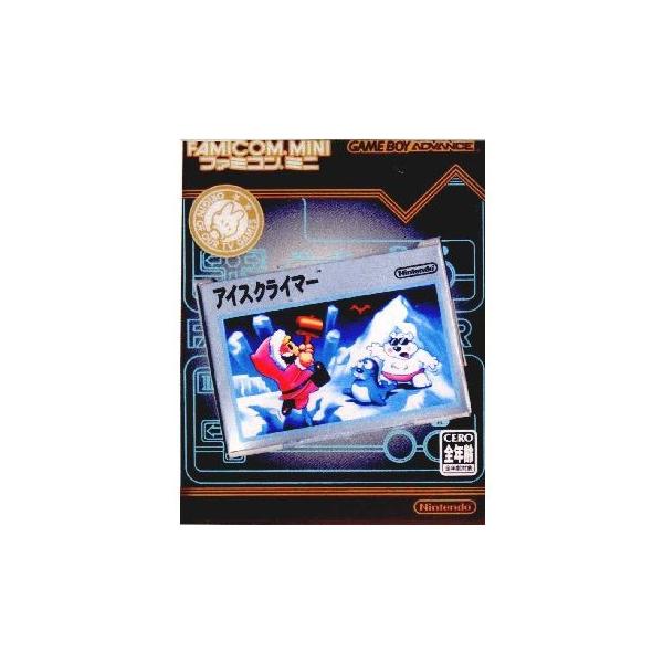 【発売日：2004年02月14日】■タイトル:アイスクライマー ファミコンミニ03■機種:ゲームボーイアドバンス■発売日:2004/02/14■メーカー品番:AGB-P-FICJ■JAN/EAN:4902370506716■メーカー：任天堂...