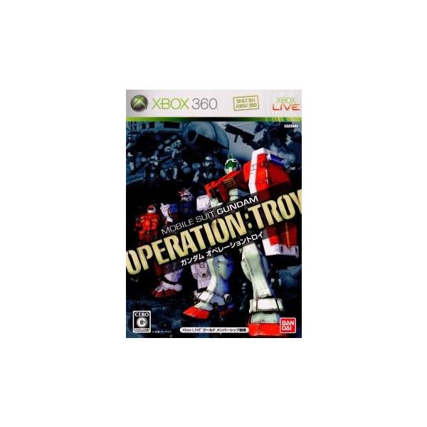 【発売日：2008年06月26日】■タイトル:ガンダム オペレーショントロイ(MOBILE SUIT GUNDAM OPERATION：TROY)■機種:エックスボックス360ソフト(Xbox360Game)■発売日:2008/06/26■...