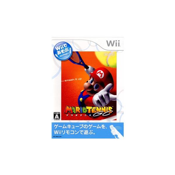 【発売日：2009年01月15日】■タイトル:Wiiであそぶ マリオテニスGC■機種:Wii■発売日:2009/01/15■メーカー品番:RVL-P-RMAJ■JAN/EAN:4902370517651■メーカー：任天堂■ジャンル：スポーツ...