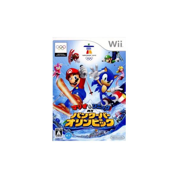 【発売日：2009年11月05日】■タイトル:マリオ&amp;ソニック AT バンクーバーオリンピック&amp;trade;■機種:ウィーソフト(WiiGame)■発売日:2009/11/05■メーカー品番:RVL-P-ROLJ■JAN/E...