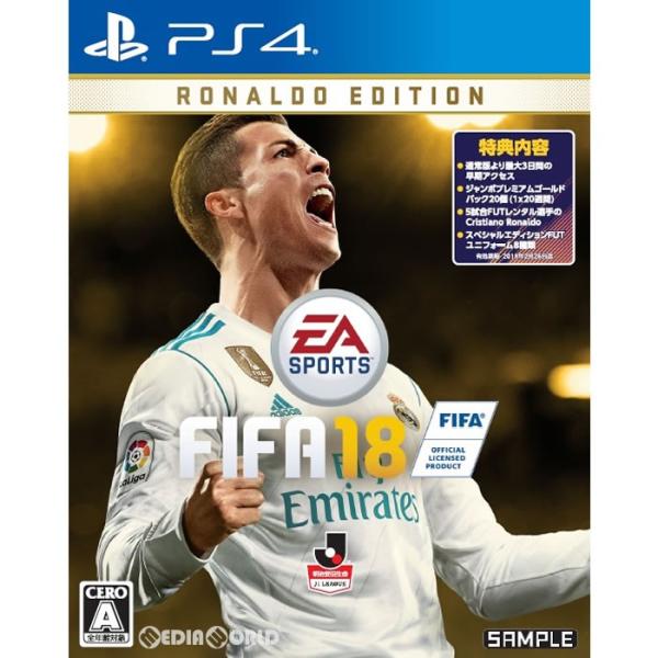 【発売日：2017年09月26日】■タイトル:FIFA 18 RONALDO EDITION(ロナウドエディション)(限定版)■機種:プレイステーション4ソフト(PlayStation4Game)■発売日:2017/09/26■メーカー品番...