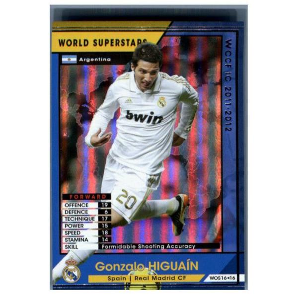 ■タイトル:ゴンサロ・イグアイン(W11-12 WOS16)■機種:ＷＣＣＦ■コメント:★必ずご確認ください★※商品化の際に状態確認を行っており基本的に良品のみ出品させて頂いておりますが、出荷時の再検品にてキズ等が見つかった場合、ご購入に関...