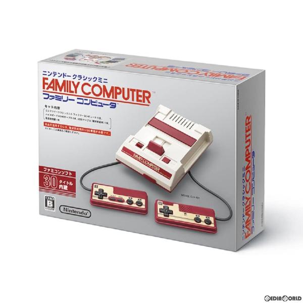 【発売日：2016年11月10日】■タイトル:(本体)ニンテンドークラシックミニ ファミリーコンピュータ(CLV-S-HVCC)■機種:ファミリーコンピュータ■発売日:2016/11/10■メーカー品番:CLV-S-HVCC■JAN/EAN...