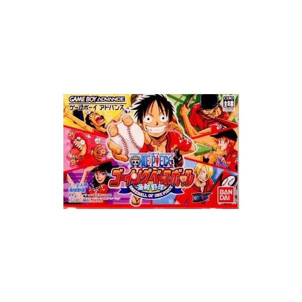 【発売日：2004年03月11日】■タイトル:ワンピース ゴーイングベースボール海賊野球■機種:ゲームボーイアドバンスソフト(GAMEBOY ADVANCEGame)■発売日:2004/03/11■メーカー品番:AGB-P-B08J■JAN...