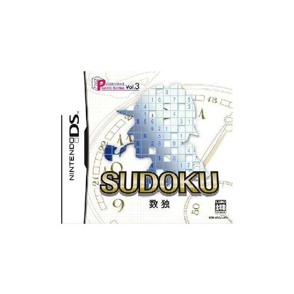 【発売日：2006年03月23日】■タイトル:パズルシリーズVol.3 数独(Puzzle Series Vol.3 SUDOKU)■機種:ニンテンドーDSソフト(Nintendo DSGame)■発売日:2006/03/23■メーカー品番...