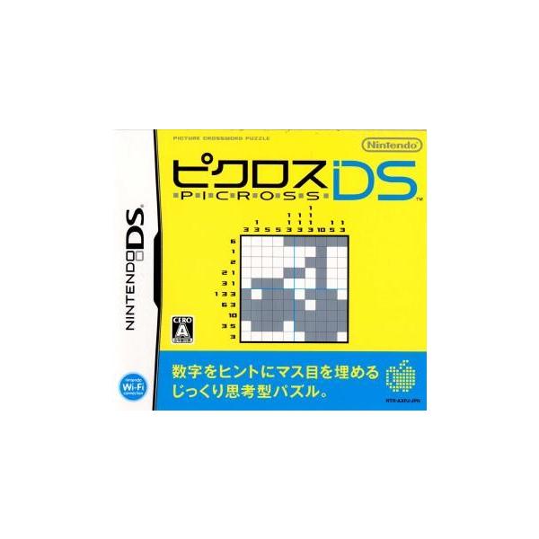 【発売日：2007年01月25日】■タイトル:ピクロスDS(PICROSS DS)■機種:ニンテンドーDSソフト(Nintendo DSGame)■発売日:2007/01/25■メーカー品番:NTR-P-AXPJ■JAN/EAN:49023...