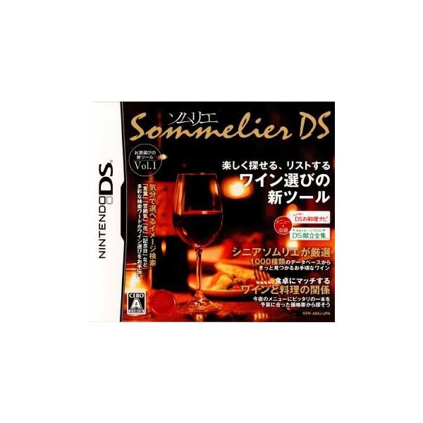 【発売日：2007年07月19日】■タイトル:お酒選びの新ツール Vol.1 ソムリエDS(Sommelier DS)■機種:ニンテンドーDSソフト(Nintendo DSGame)■発売日:2007/07/19■メーカー品番:NTR-P-...