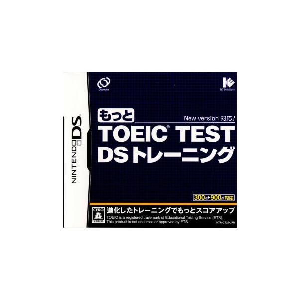 【発売日：2008年06月12日】■タイトル:もっとTOEIC&amp;reg; TEST(テスト) DSトレーニング■機種:ニンテンドーDSソフト(Nintendo DSGame)■発売日:2008/06/12■メーカー品番:NTR-P-...
