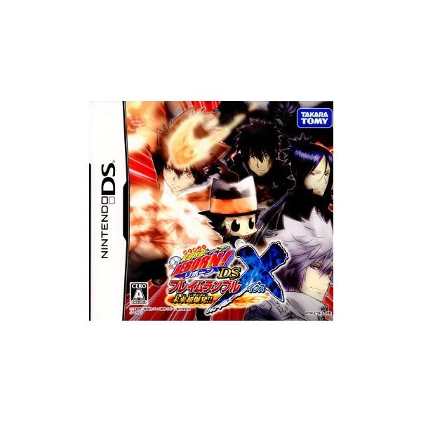 【発売日：2009年07月23日】■タイトル:家庭教師ヒットマンリボーン!DS フレイムランブルイクス 未来超爆発!!■機種:ニンテンドーDS■発売日:2009/07/23■JAN/EAN:4904810342304■コメント:★必ずご確認...