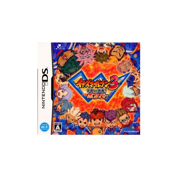 【発売日：2010年07月01日】■タイトル:イナズマイレブン3 世界への挑戦!! ボンバー■機種:ニンテンドーDS■発売日:2010/07/01■メーカー品番:NTR-P-BEZJ■JAN/EAN:4571237660191■メーカー：レ...