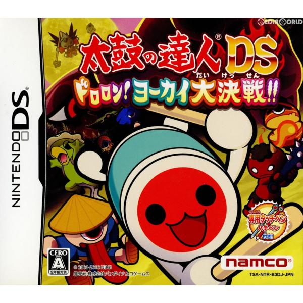 【発売日：2010年07月01日】■タイトル:(バチペン欠品)太鼓の達人DS ドロロン!ヨーカイ大決戦!!■機種:ニンテンドーDSソフト(Nintendo DSGame)■発売日:2010/07/01■メーカー品番:NTR-P-B3DJ■J...