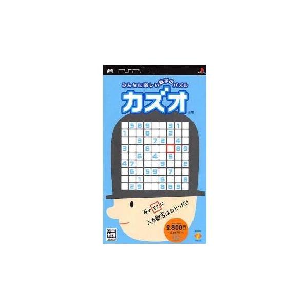 【発売日：2006年04月27日】■タイトル:カズオ みんなに楽しい数字のパズル■機種:プレイステーションポータブルソフト(PlayStation PortableGame)■発売日:2006/04/27■メーカー品番:UCJS-10036...