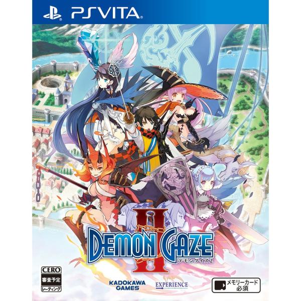 【発売日：2016年09月29日】■タイトル:デモンゲイズ2(DEMON GAZE2)■機種:PSVita■発売日:2016/09/29■メーカー品番:VLJM-30204■JAN/EAN:4582350660241■メーカー：角川ゲームス...