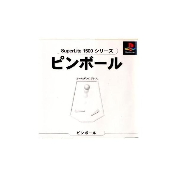 【発売日：1999年07月22日】■タイトル:SuperLite1500シリーズ Vol.10 ピンボール ゴールデンログレス■機種:プレイステーションソフト(PlayStationGame)■発売日:1999/07/22■メーカー品番:S...
