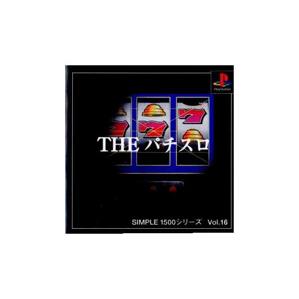 【発売日：1999年11月02日】■タイトル:SIMPLE1500シリーズ Vol.16 THE パチスロ■機種:プレイステーションソフト(PlayStationGame)■発売日:1999/11/02■メーカー品番:SLPS-02452■...