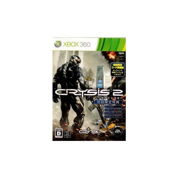 【発売日：2011年04月01日】■タイトル:クライシス2(CRYSIS 2)■機種:エックスボックス360ソフト(Xbox360Game)■発売日:2011/03/31■メーカー品番:JES1-00132■JAN/EAN:49388330...