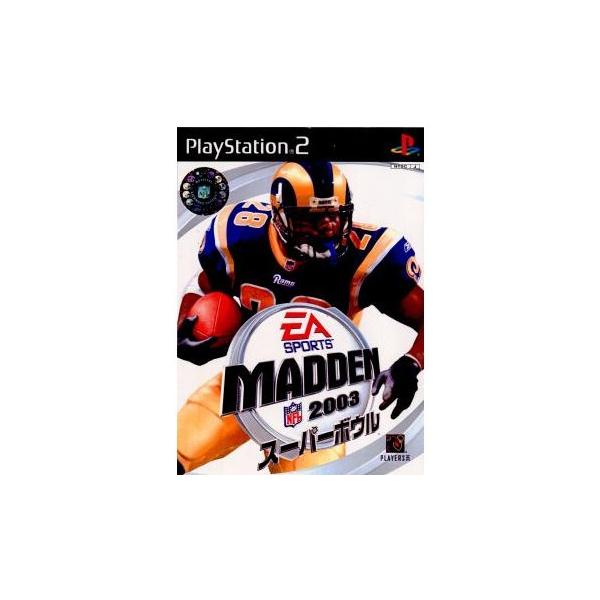 【発売日：2002年12月19日】■タイトル:マッデンNFLスーパーボウル2003(Madden NFL 2003)■機種:プレイステーション2ソフト(PlayStation2Game)■発売日:2002/12/19■メーカー品番:SLPS...