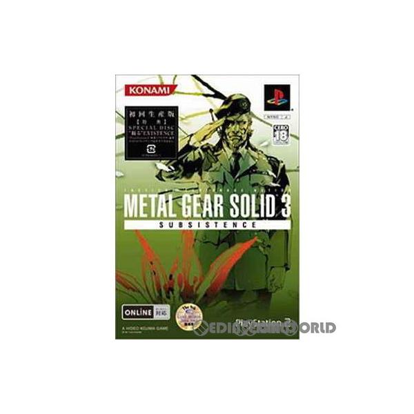 【発売日：2005年12月22日】■タイトル:メタルギアソリッド3 サブシスタンス(METAL GEAR SOLID 3 SUBSISTENCE) 初回生産版■機種:プレイステーション2ソフト(PlayStation2Game)■発売日:2...