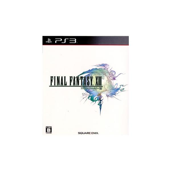 【発売日：2009年12月17日】■タイトル:ファイナルファンタジーXIII(FINAL FANTASY 13/FF13)■機種:プレイステーション3ソフト(PlayStation3Game)■発売日:2009/12/17■メーカー品番:B...