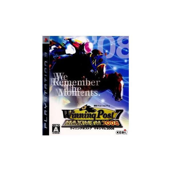 【発売日：2008年03月13日】■タイトル:ウイニングポスト7 マキシマム2008(WinningPost7 MAXIMUM2008)■機種:プレイステーション3ソフト(PlayStation3Game)■発売日:2008/03/13■メ...