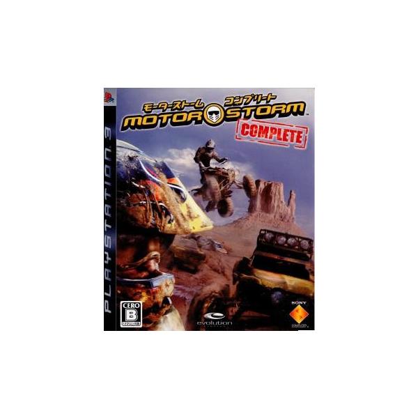 【発売日：2008年05月22日】■タイトル:MotorStorm Complete(モーターストーム・コンプリート)■機種:プレイステーション3ソフト(PlayStation3Game)■発売日:2008/05/22■メーカー品番:BCJ...