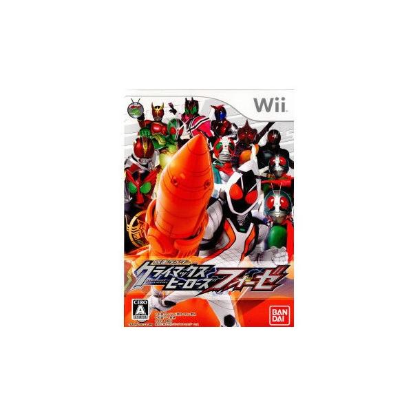 【発売日：2011年12月01日】■タイトル:仮面ライダー クライマックスヒーローズ フォーゼ■機種:Wii■発売日:2011/12/01■メーカー品番:RVL-P-S7CJ■JAN/EAN:4582224494507■メーカー：バンダイナ...