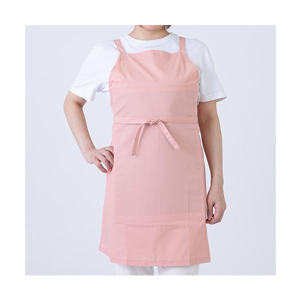 ■素材 ： エプロン生地「ポリエステル65％、綿35％」■エプロンのカラー ： ピンクまたはオリーブ■サイズ ： 男女兼用フリーサイズ■メーカー ： メディカル・エイド株式会社