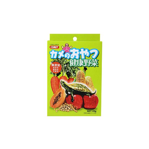 5つの野菜果物でカメの健康をサポートします。リンゴ、パパイヤ、にんじん、とうもろこし、豆腐をフリーズドライにしました。十数種類の素材を試し、嗜好性が良く、浮上するものを選定しました。【お客様へ】本商品は、賞味期限3ヵ月以上の商品をお届けして...