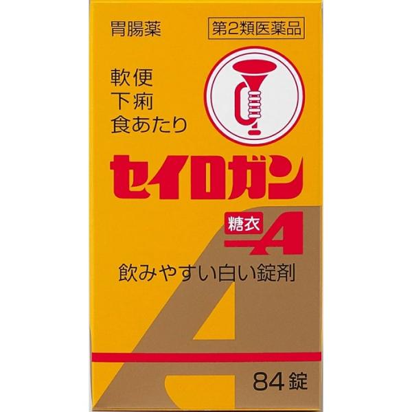 胃腸薬セイロガン糖衣Aは、100年以上前から使用されている正露丸の姉妹品で、ご家庭にて服用されている常備薬です。生薬である主成分の日本薬局方(日局) 木(もく)クレオソートは腸の運動を止めることなく、腸内の水分バランスを調整し、おなかを正常...