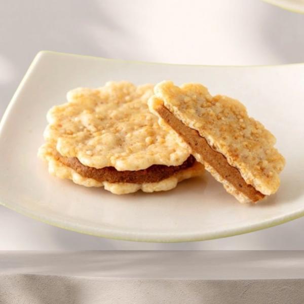 あんこ天米   （マロン）栗　単品　5枚袋入りせんべい 和菓子 煎餅 お菓子   東京お土産　箱無し※日付指定がないば最短での発送となります。※画像はイメージ画像となります。