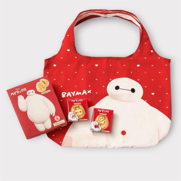 東京ばな奈　ディズニー　　ベイマックスバッグセット　（ベイマックスアップルケーキ4個入り、ベイマックスバッグ）　お菓子　　※賞味期限は発送日を含め6日となります。エシレ　鳩サブレ　ゴディバ　ベルン　オードリー　ヨックモック　ガトーフェスタハ...