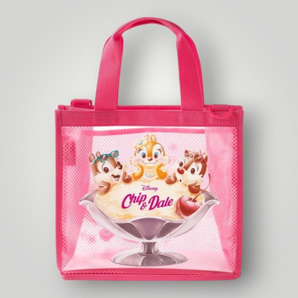 ディズニースイートコレクション　「チップ」と「デール」と「クラリス」クリアメッシュバッグ※バッグのみの販売となります。※無くなり次第終了となります。エシレ　鳩サブレ　ゴディバ　ベルン　オードリー　ヨックモック　ガトーフェスタハラダ　アンリシ...